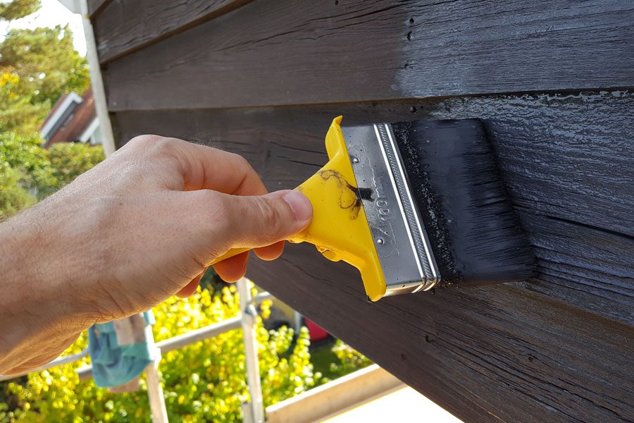 Måla och lasera trä på rätt sätt | dinbyggare.se